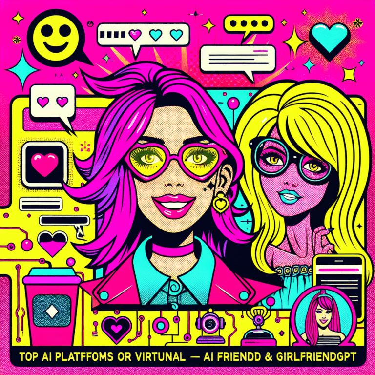 Top AI Platforms For Virtual Girlfriends: AI Friend & GirlfriendGPT